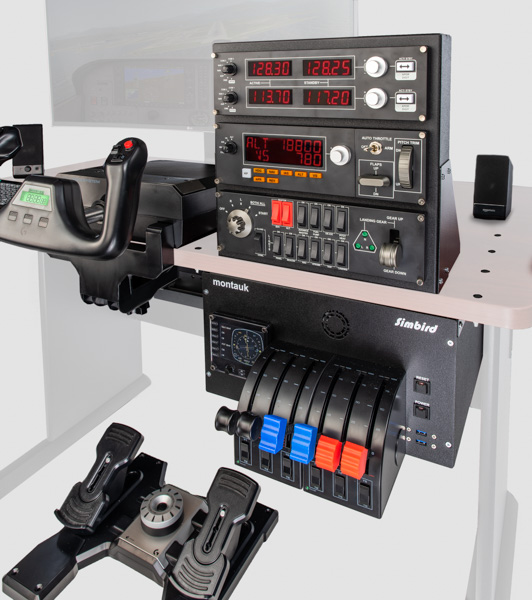 Simbird Eagle with Control Yoke and Rudder Pedals | SimBird